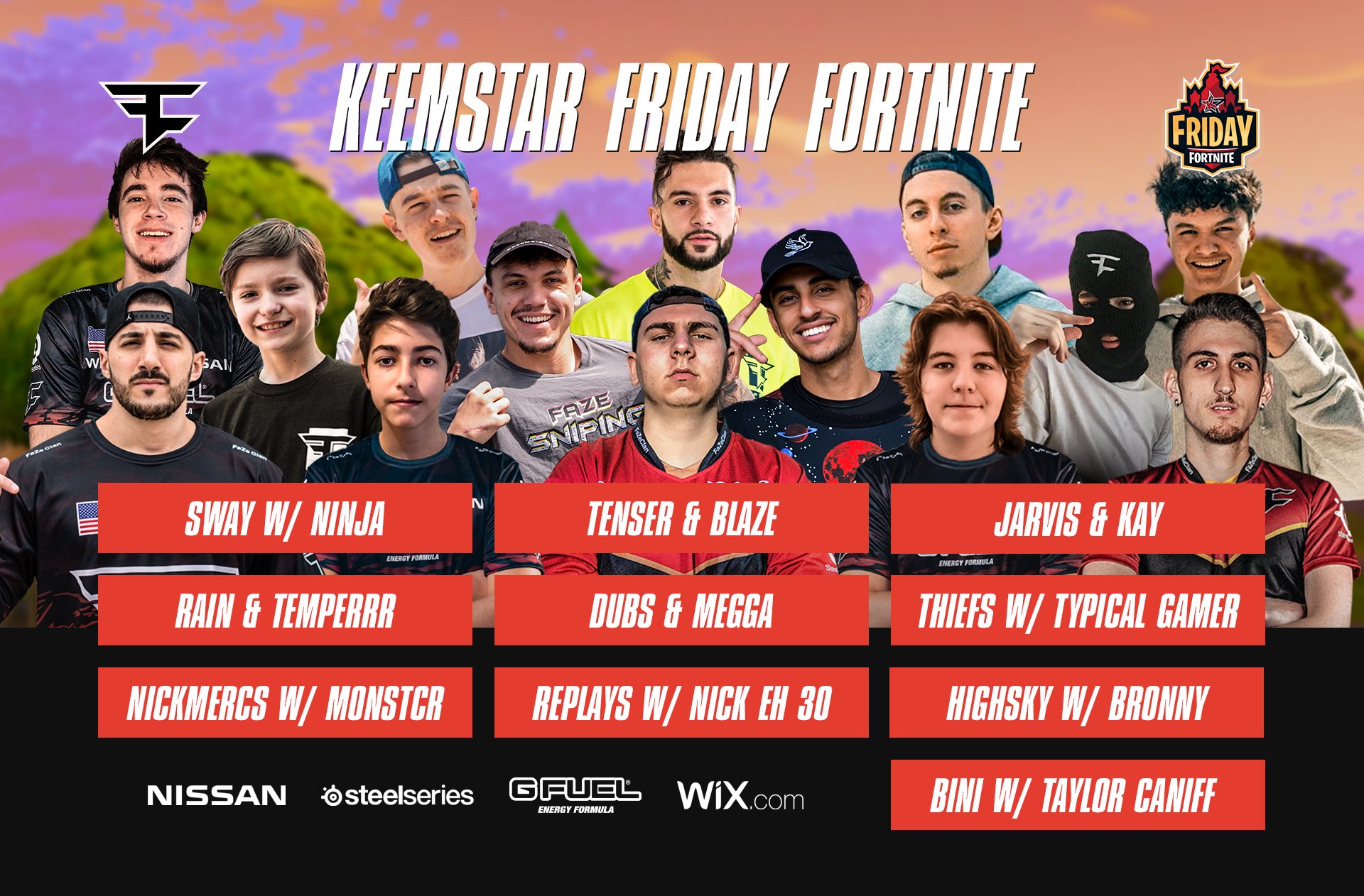 Faze Clan Members List