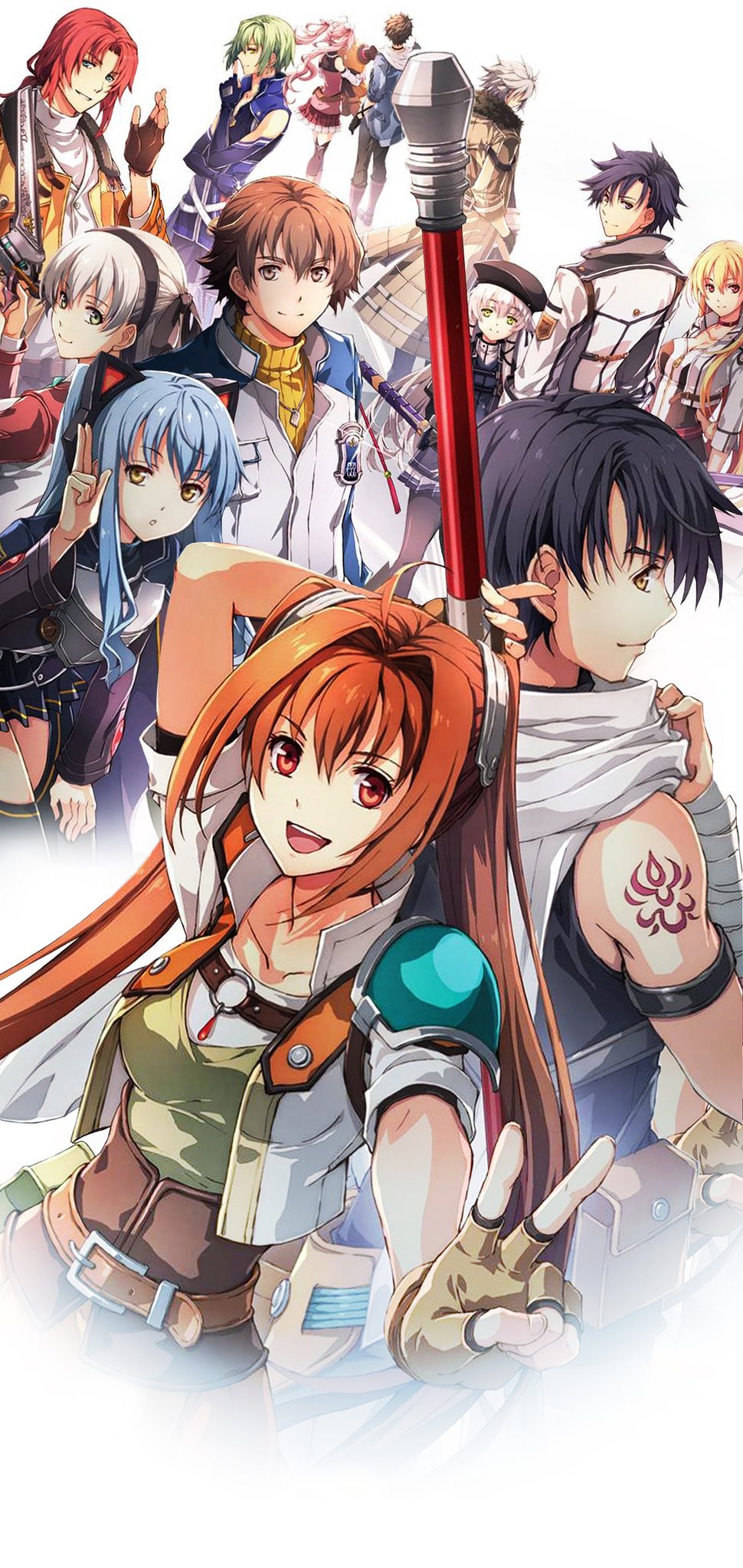 ゼータの軌跡 on Twitter: "#kiseki mobile device wallpapers I created from official Falcom images ...