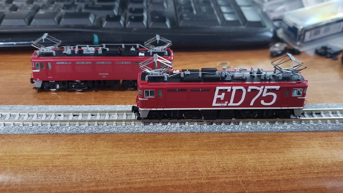 ハンター on Twitter: "昨日は #ED75の日 でしたね。 画像をアップするの忘れていました #ED751039 #ED751028 #Tomix…