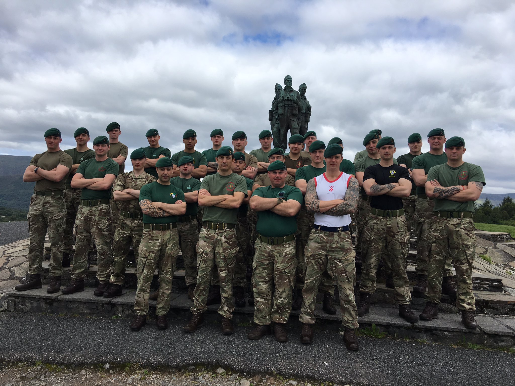43 Commando on Twitter: "Remembering our proud Commando heritage on Spean Bridge to Achnacarry ...