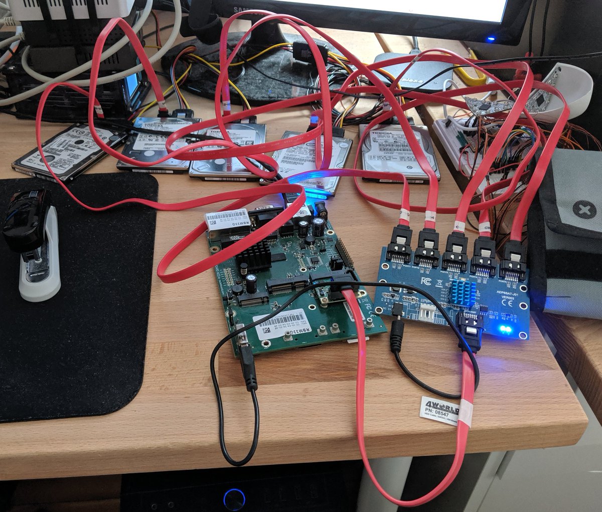 Using A Sata Multiplier