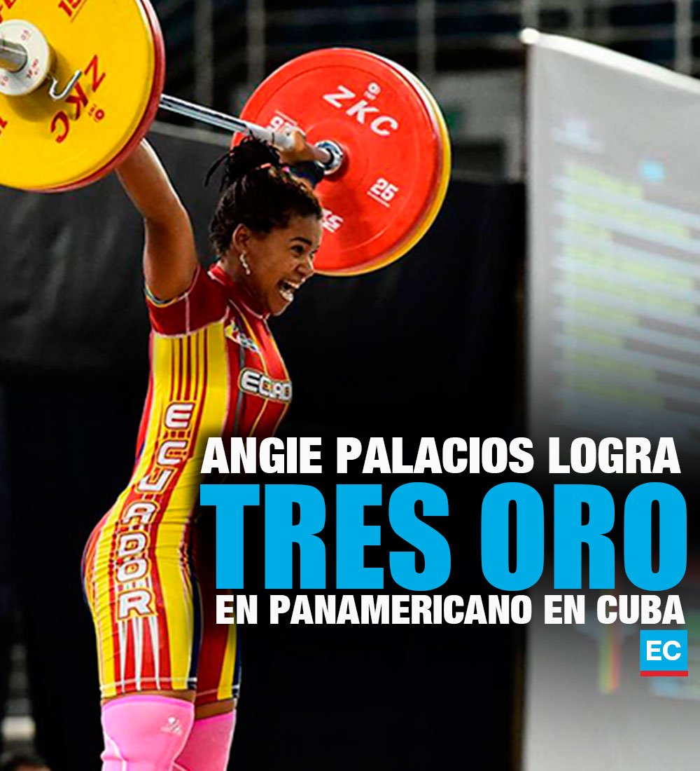 ¡Orgullo ecuatoriano! ?? Angie Palacios consiguió tres medallas de oro ...