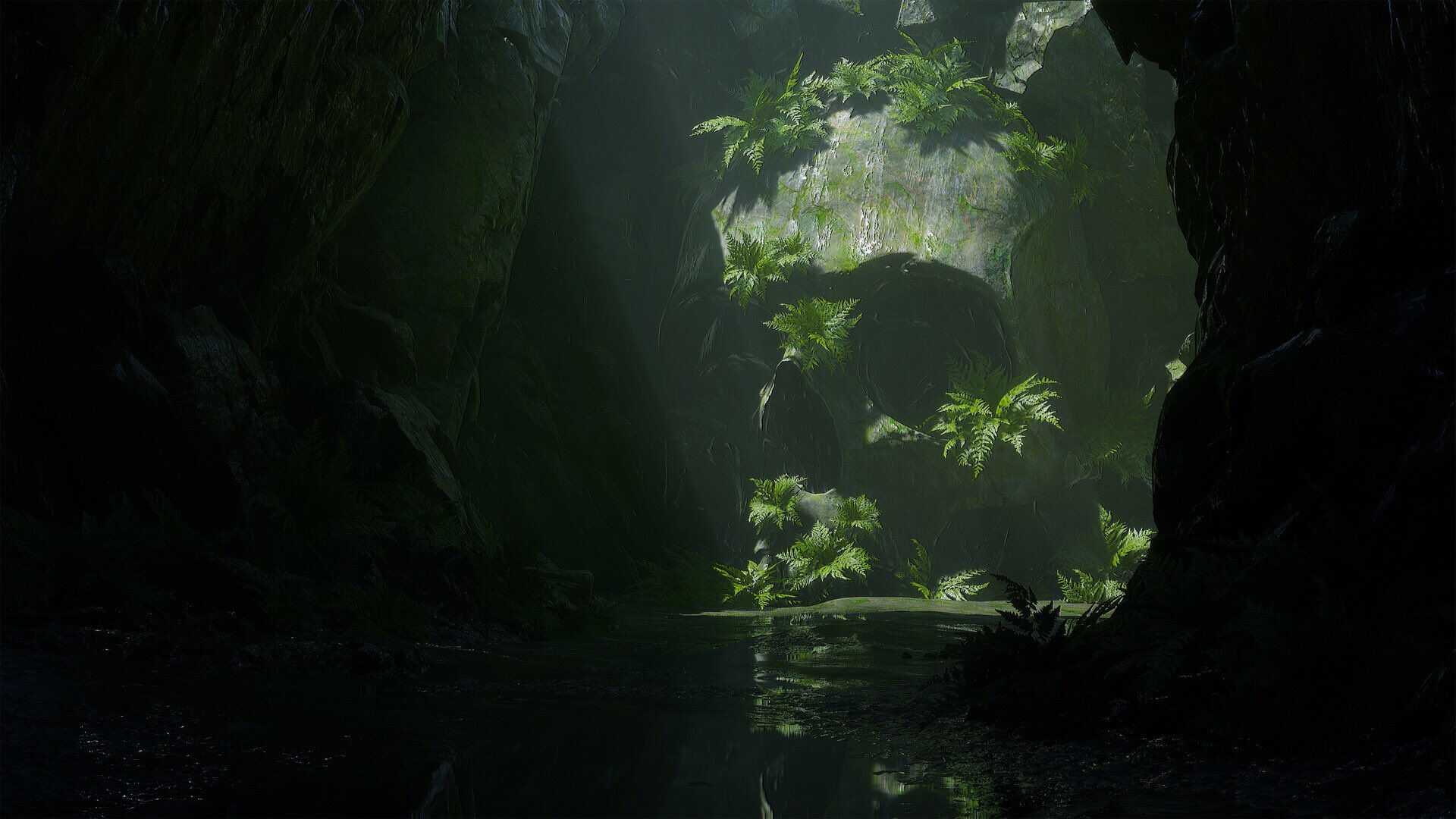 Quixel on Twitter: ""Skull Cave" by Jack McKelvie (@JKMcKelvie). Made ...