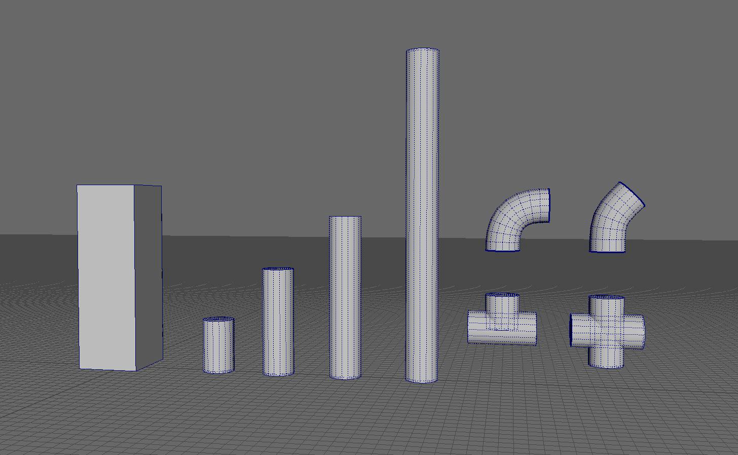 WorldofLevelDesign on Twitter: "Large pipes weren't enough. So I've added medium and small pipes ...