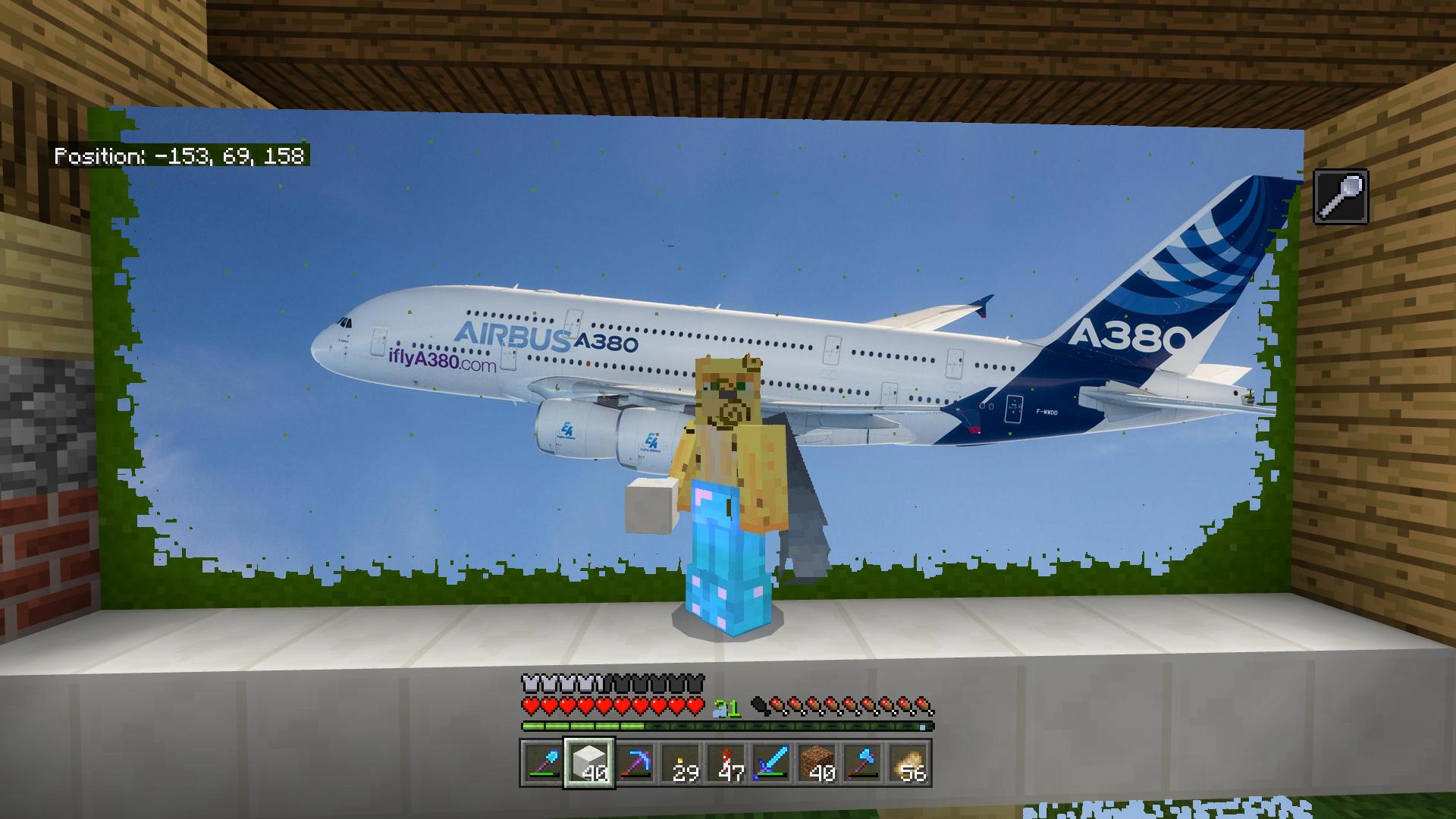 Minecraft Airbus