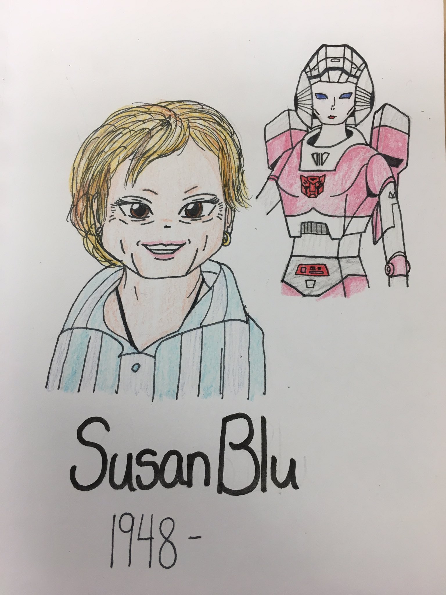 Susan Blu Transformers