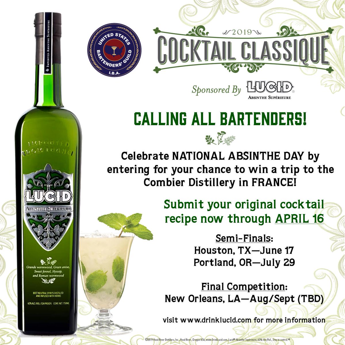 Lucid Absinthe Poster