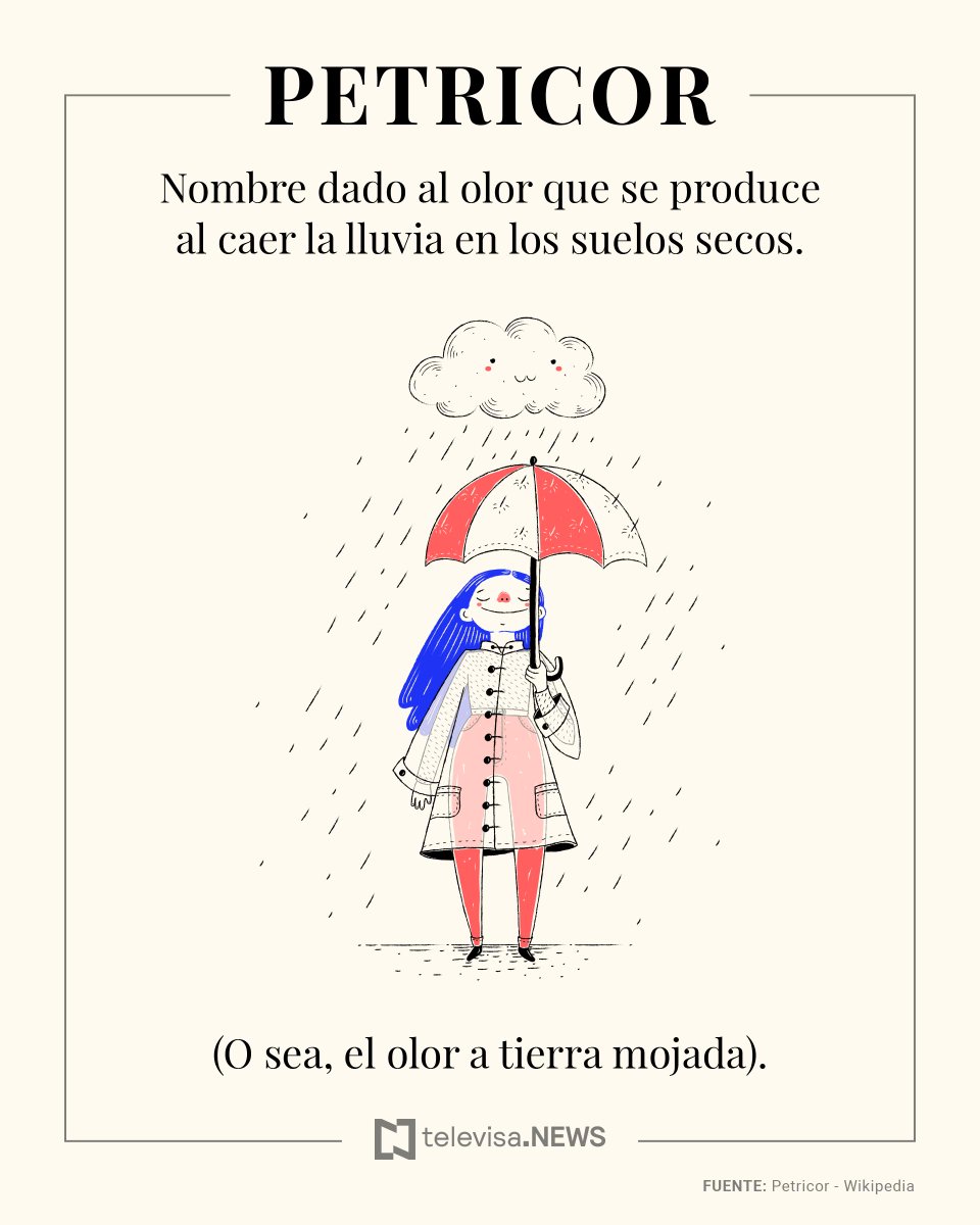 ¿Cuántos amantes del Petricor? La palabra es hermosa ? su significado ...