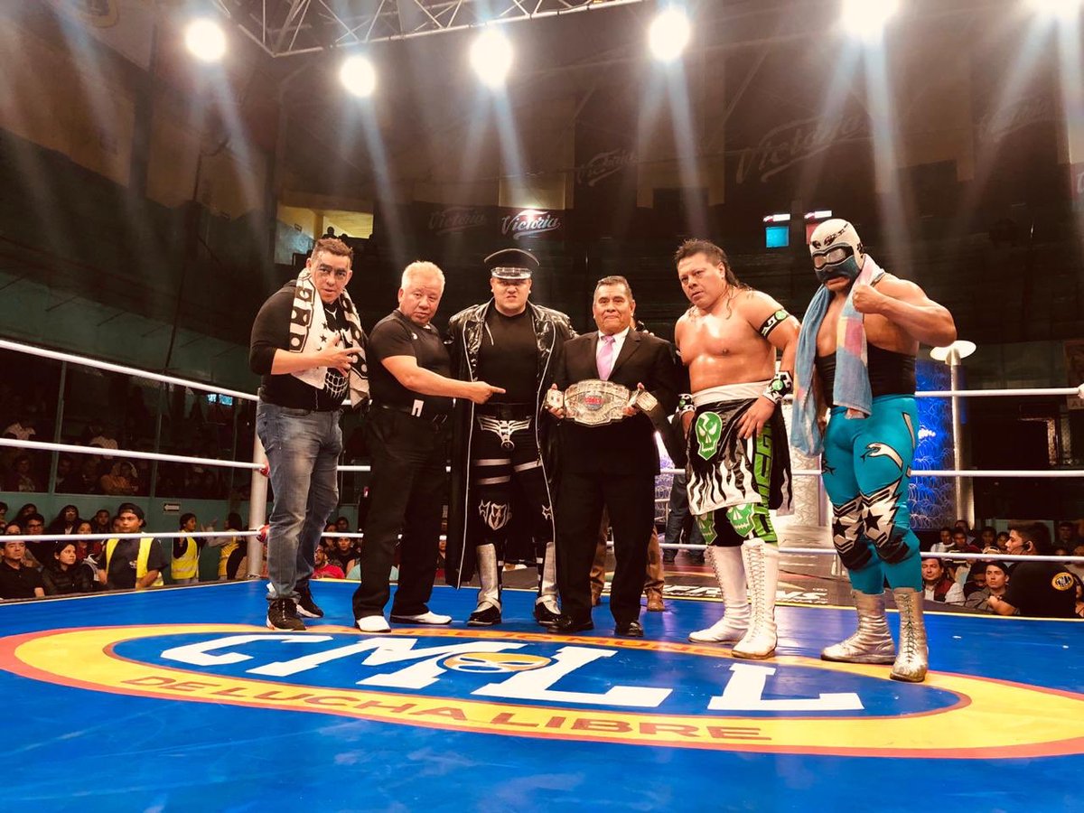CMLL: En Puebla, Último Guerrero se afianza a su cinturón | Superluchas