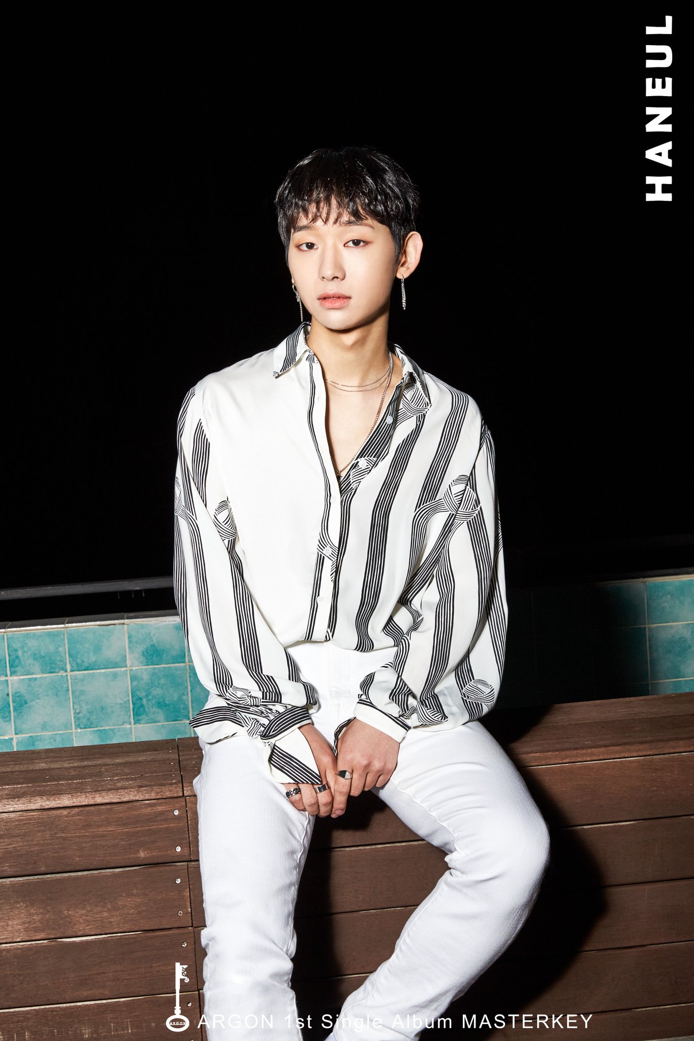 ARGON on Twitter: "[📷] ARGON(아르곤) 1ST SINGLE ALBUM [MASTERKEY]🗝 OFFICIAL PHOTO WHITE VER. #KAIN ...