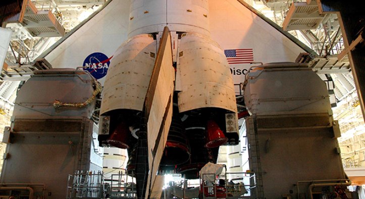 Space Shuttle Tail Size