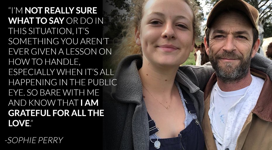 Luke Perry Sophie Perry