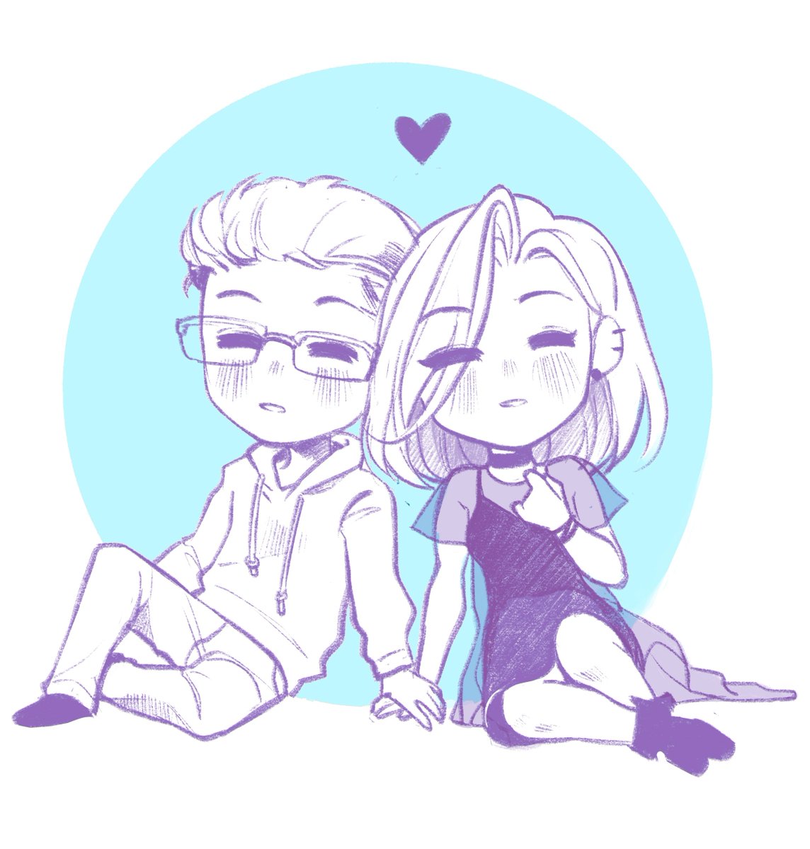 Cute Couple Bases Chibi