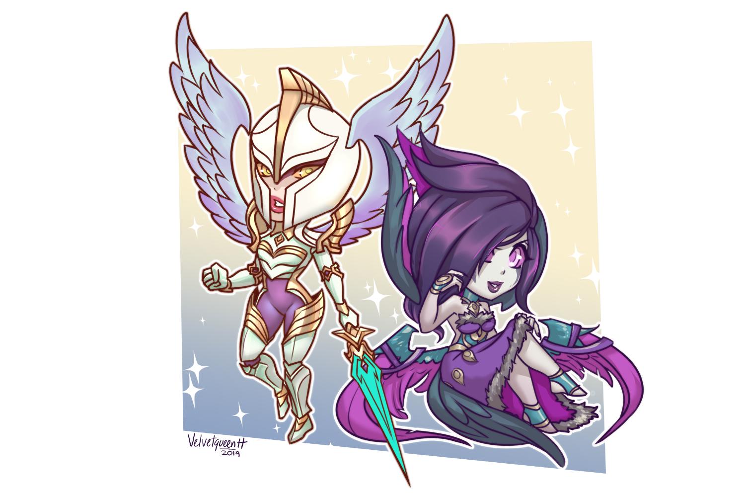 League Of Legends Caitlyn Chibi