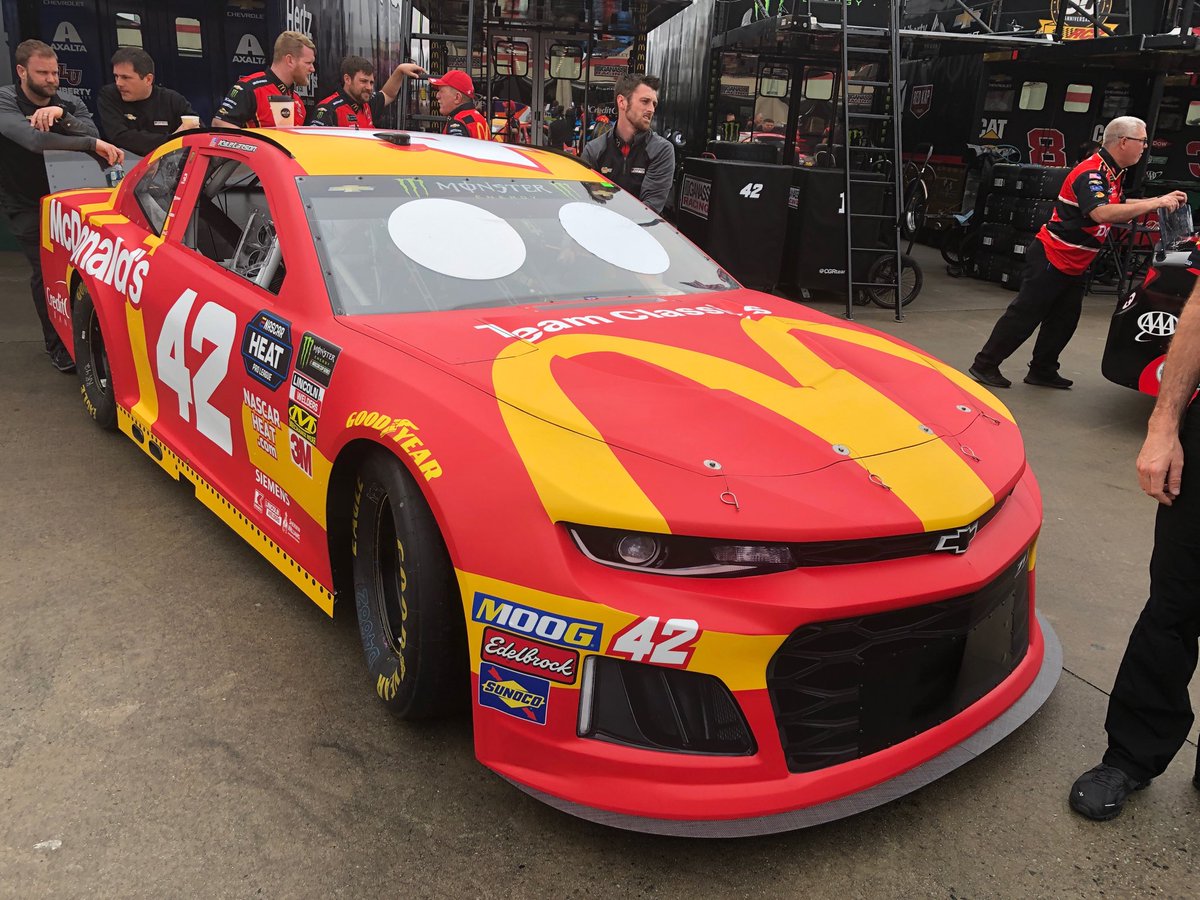 Best yet look of Kyle's McDonald's scheme. Pure fire!! : r/NASCAR