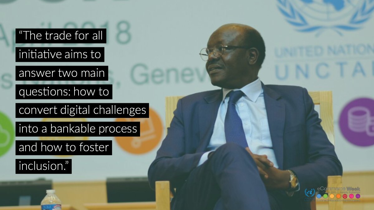 ICT4D at UNCTAD on Twitter: "🔭 A look back to #UNCTADeWeek 2018 for this #FlashbackFriday 🔭 "We ...
