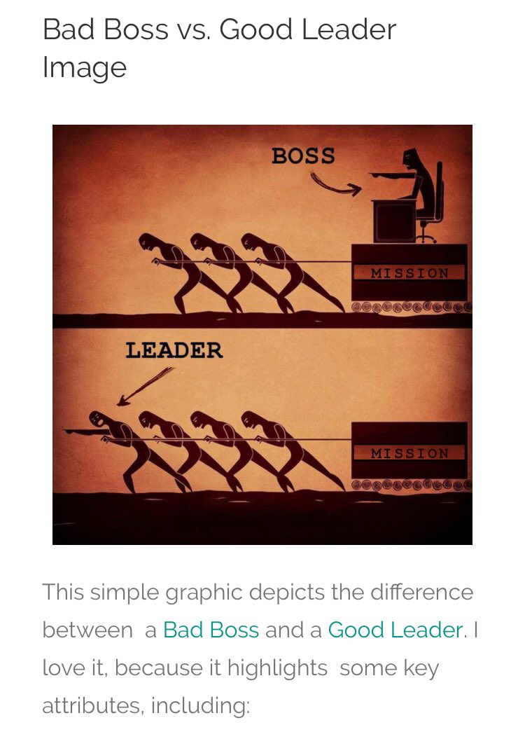 Good Leader Vs Bad Leader