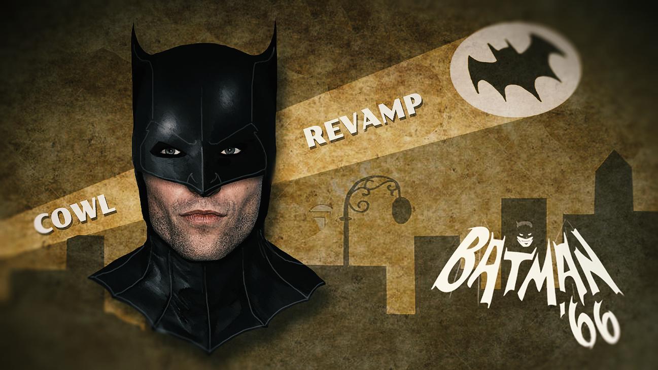 Adam West Batman Cowl