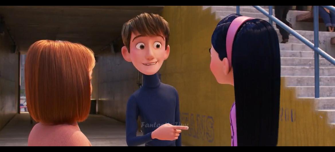 The Incredibles Violet And Tony