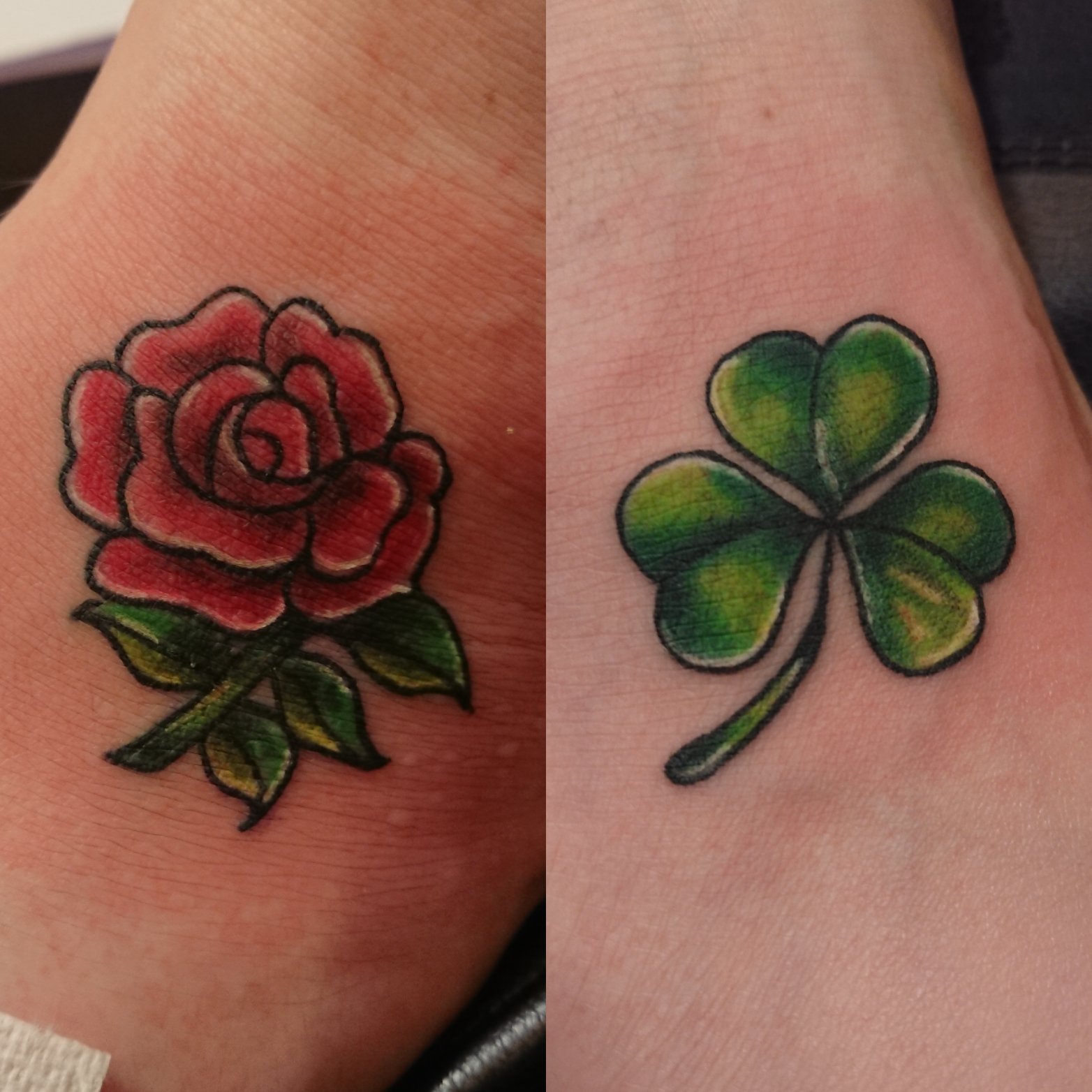 English Rose Tattoos Roses Tattoo On Hands By Tek Tattoo Timelapse