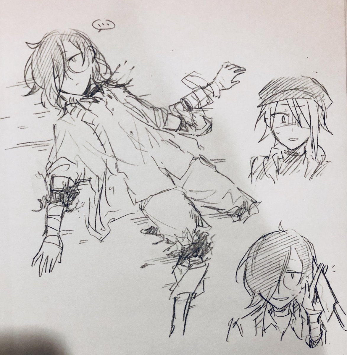 「Drawing fanart of my own characters *cuz they are unrelated 」FURLESSの漫画