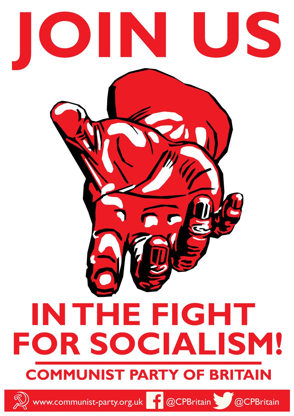Join The Party Poster Communisim