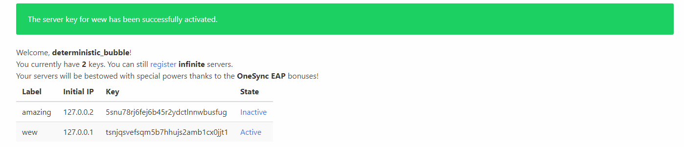 Anyway to delete keys off of keymaster.fivem.net - FiveM Discussion ...
