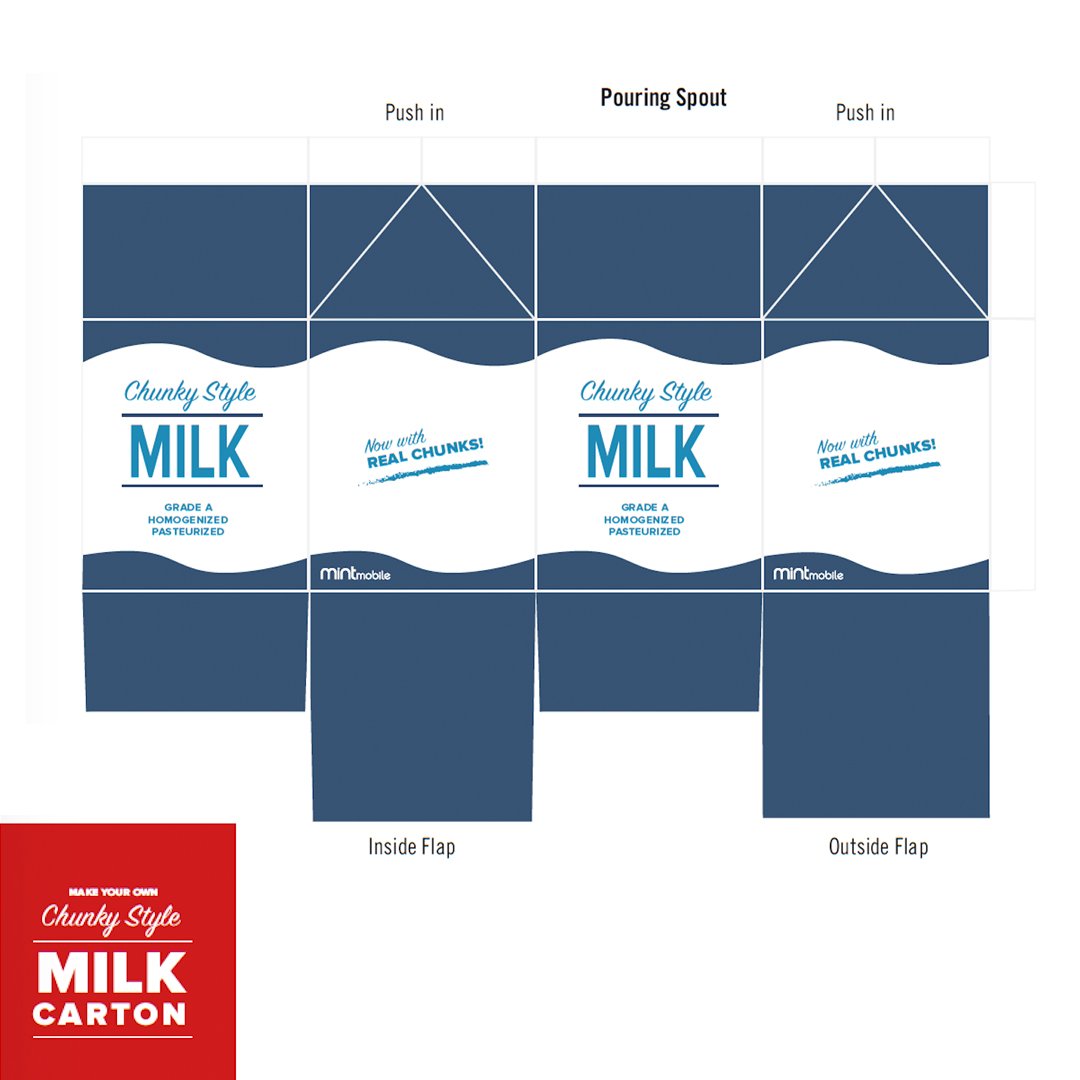 Milk Carton Texture
