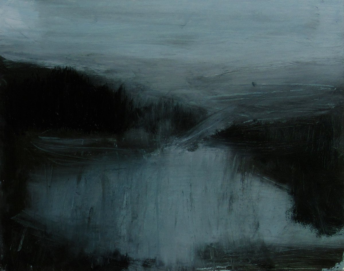 Dark Landscape Painting