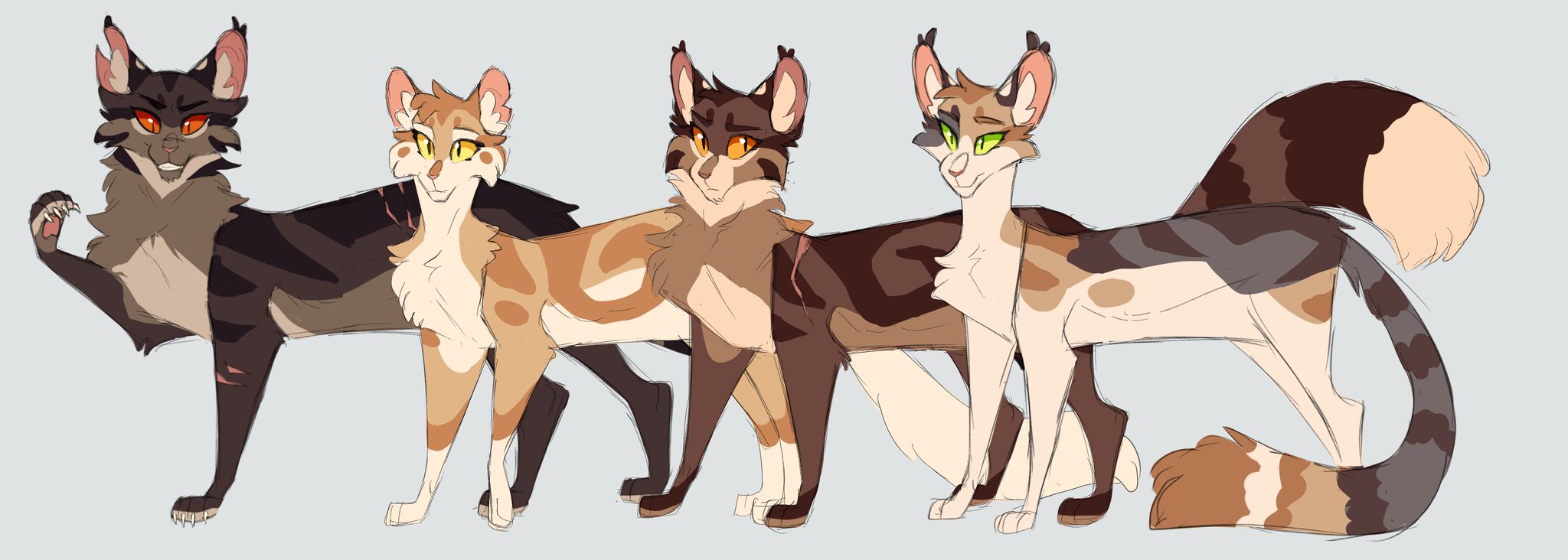 Warrior Cats Golden Flower Slugs Genetically Accurate Cats