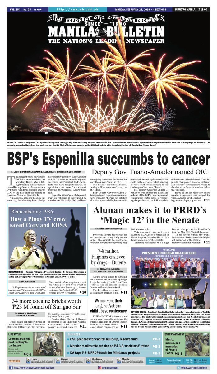 Manila Bulletin: Latest news, Breaking headlines and Top stories ...