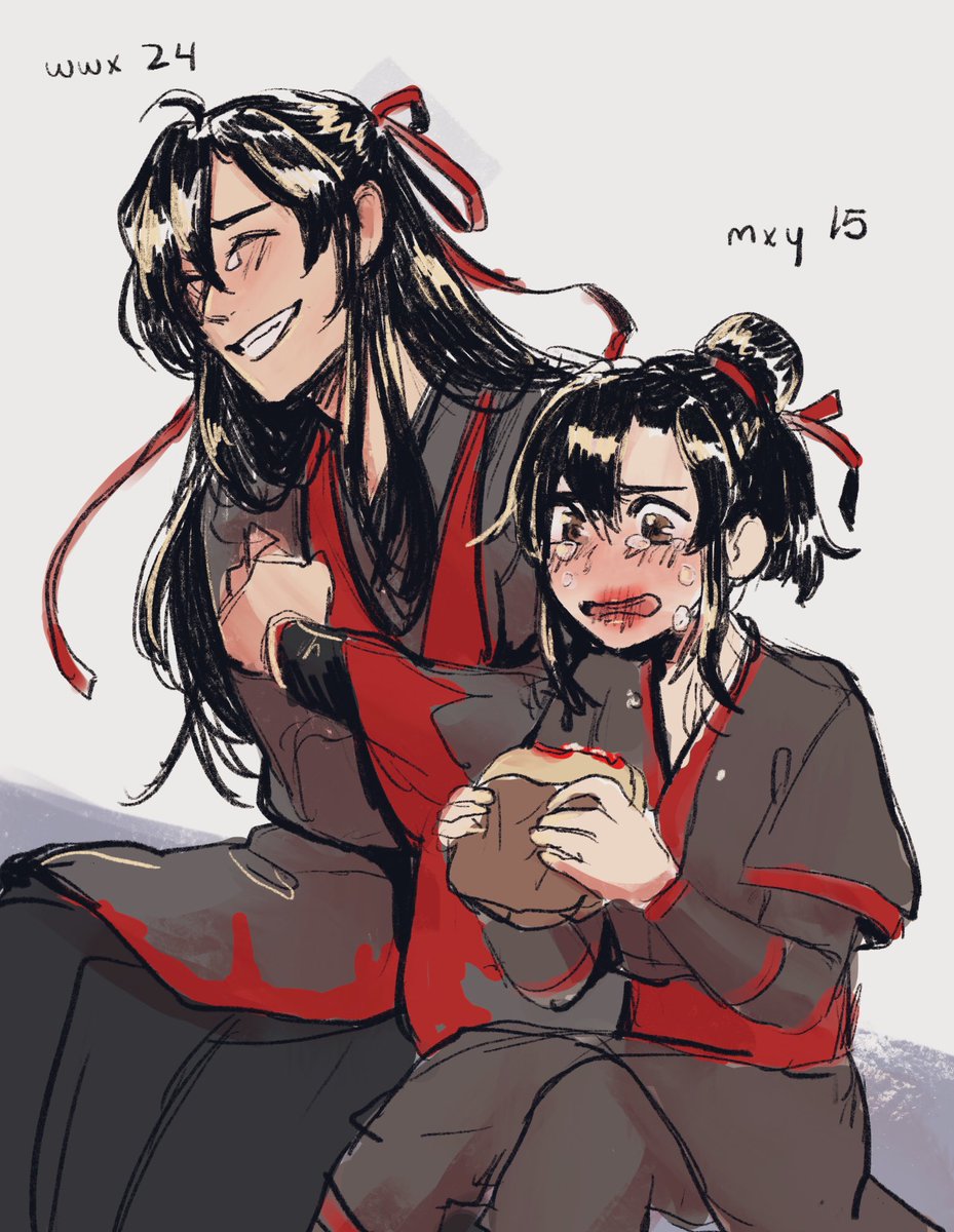 「wwx & mxy #魔道祖师 #modaozushi 」|chep @ Anime Boston 136 😔のイラスト