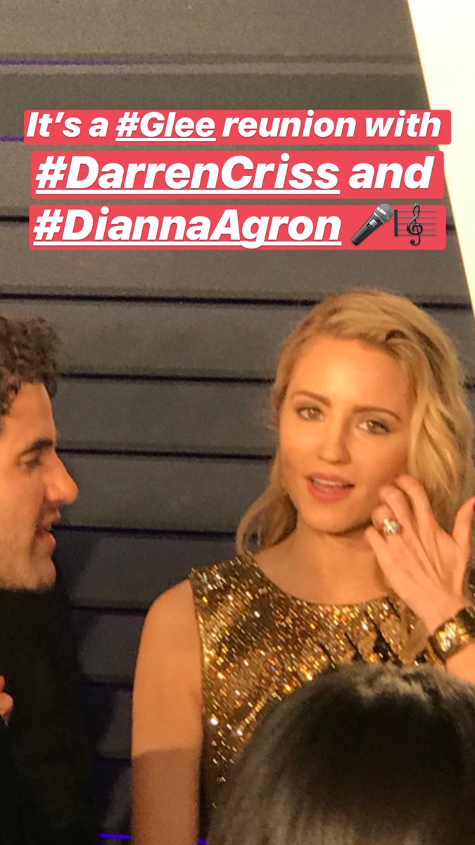 Dianna Agron And Darren Criss