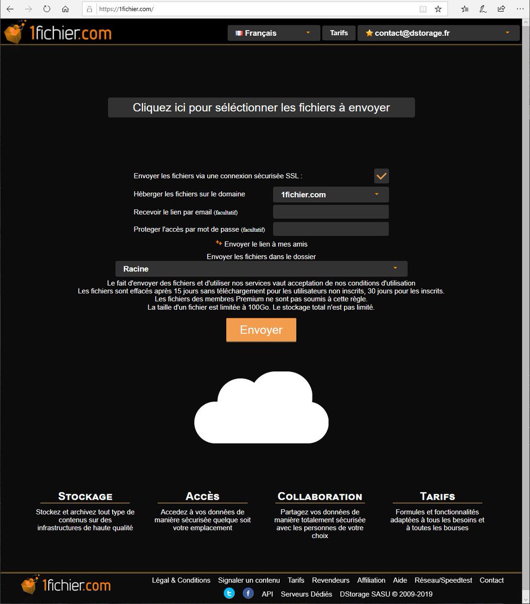 1fichier.com (@1fichiercom) / Posts / X