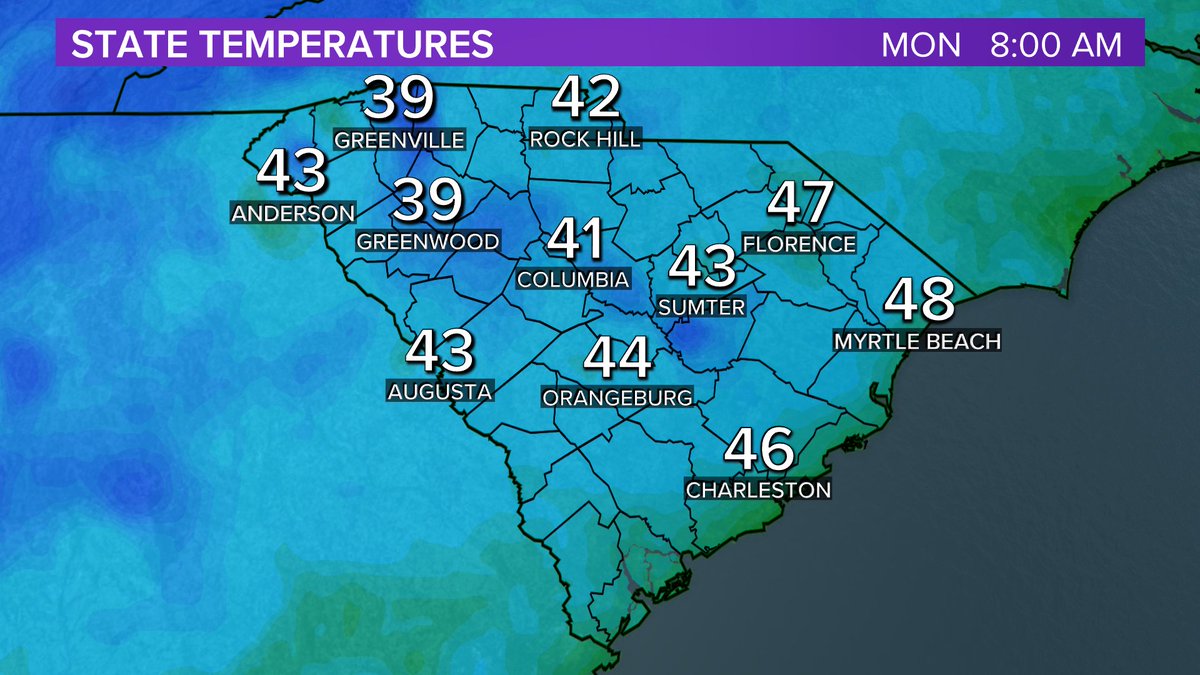 Radar Weather Map South Carolina - United States Map