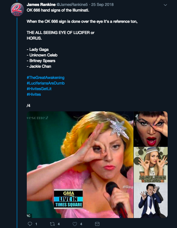 Illuminati Hand Signs 666