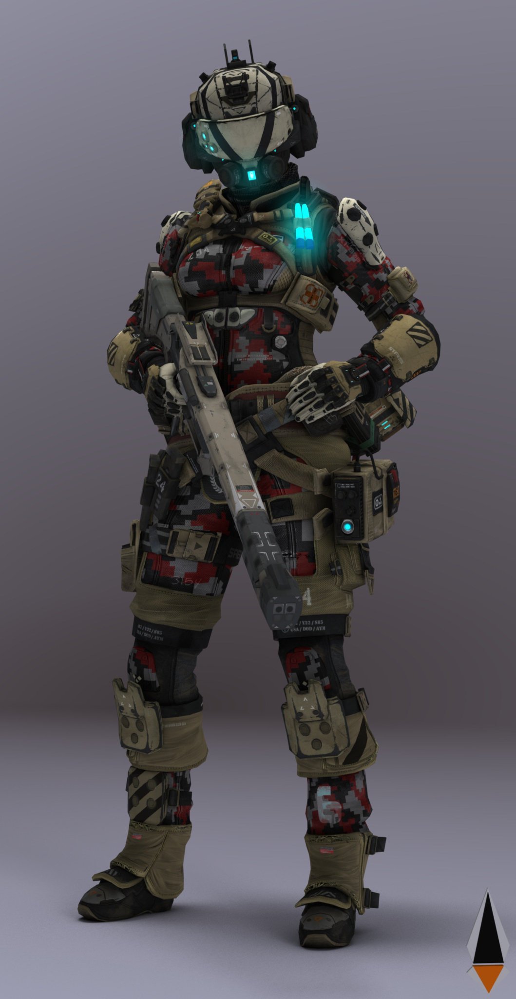 Representación Del Piloto De Titanfall Titanfall 2: Recopilación De