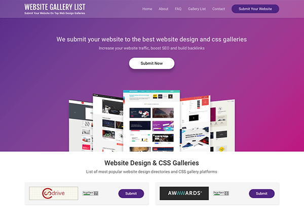 Website Gallery List on Twitter: "We #submit your website to the highest #PageRank website ...