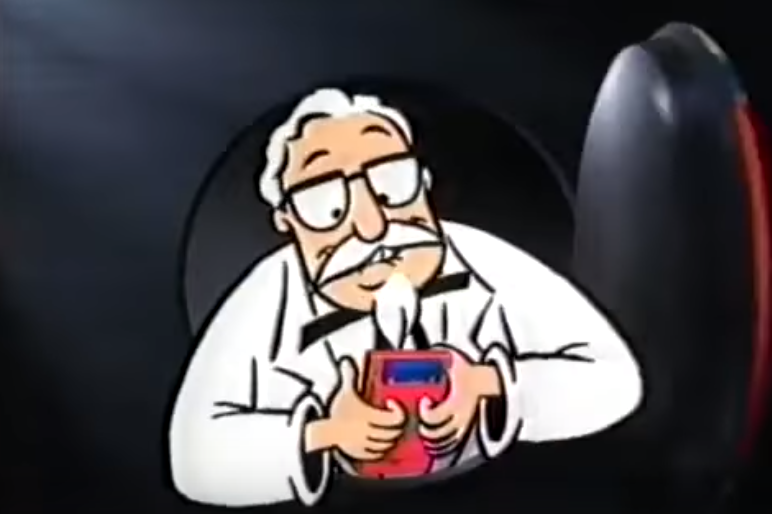 Colonel Sanders Cartoon