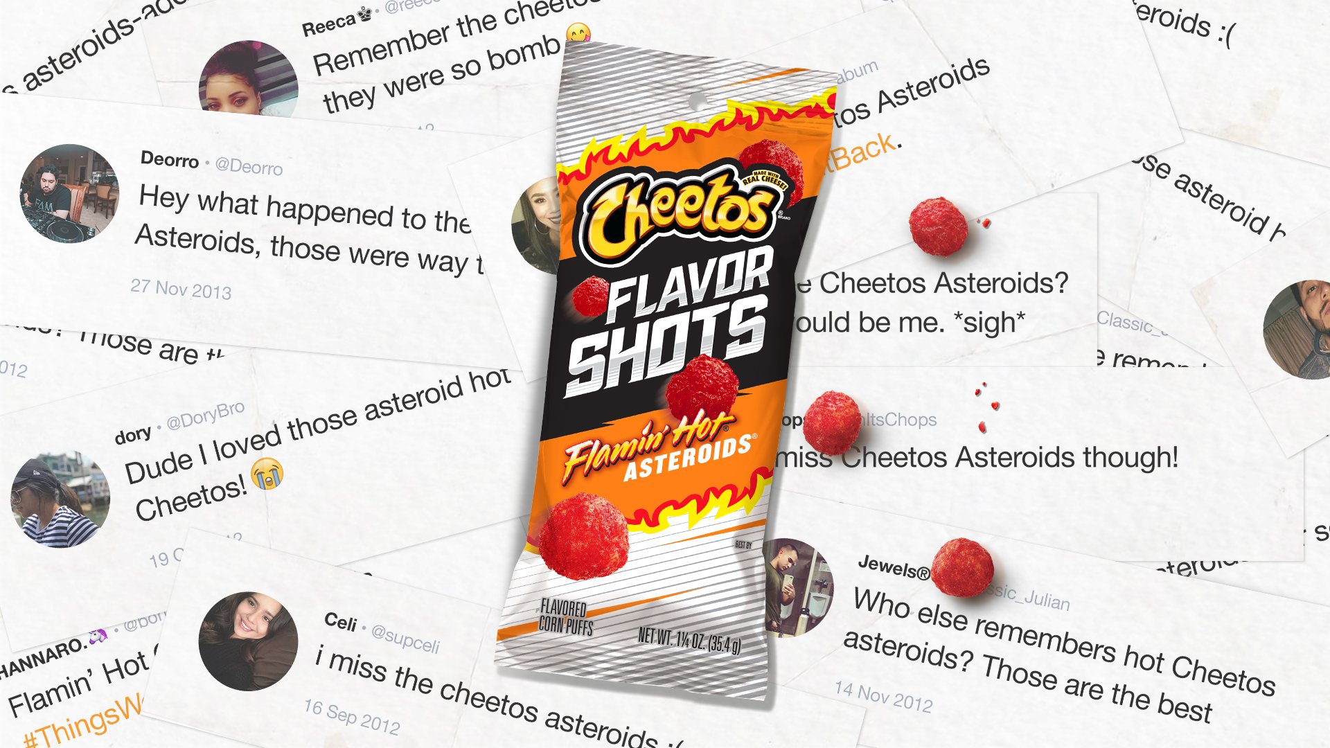 Cheetos Asteroids