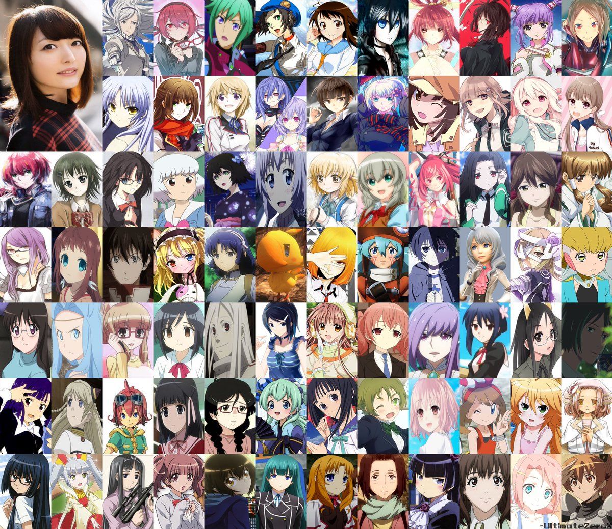 Kana Hanazawa Characters