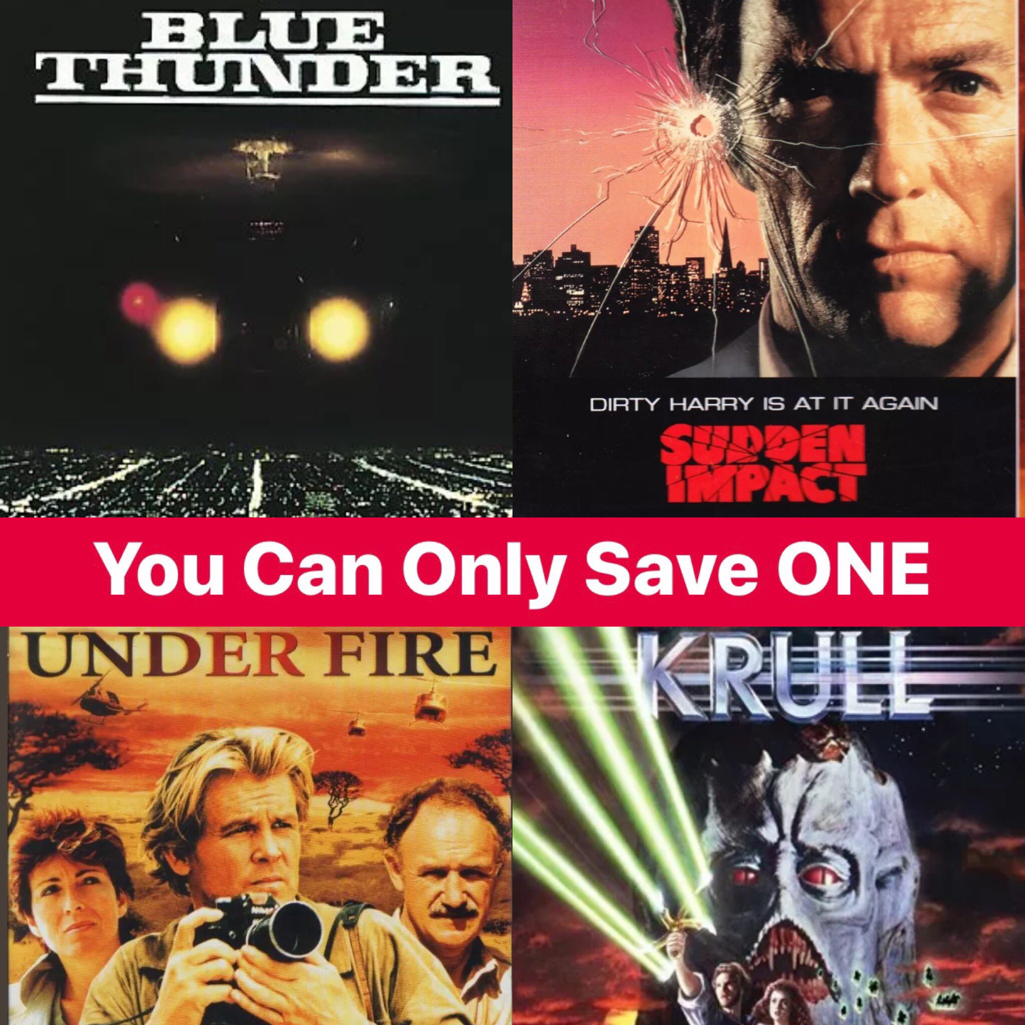 Blue Thunder Movie Poster