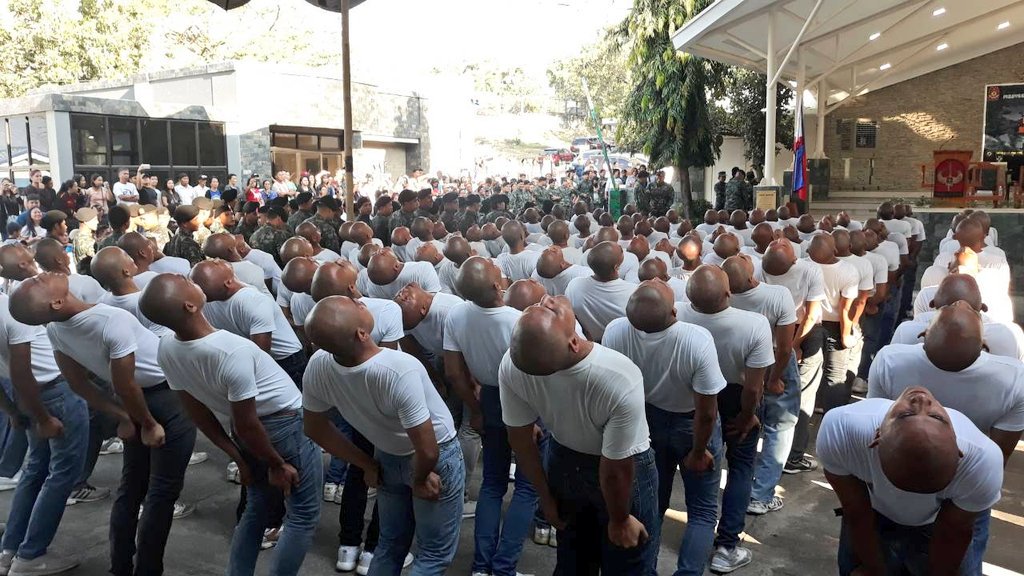 PNP-Special Action Force Tuesday: 284 new SAF recruits were formally ...