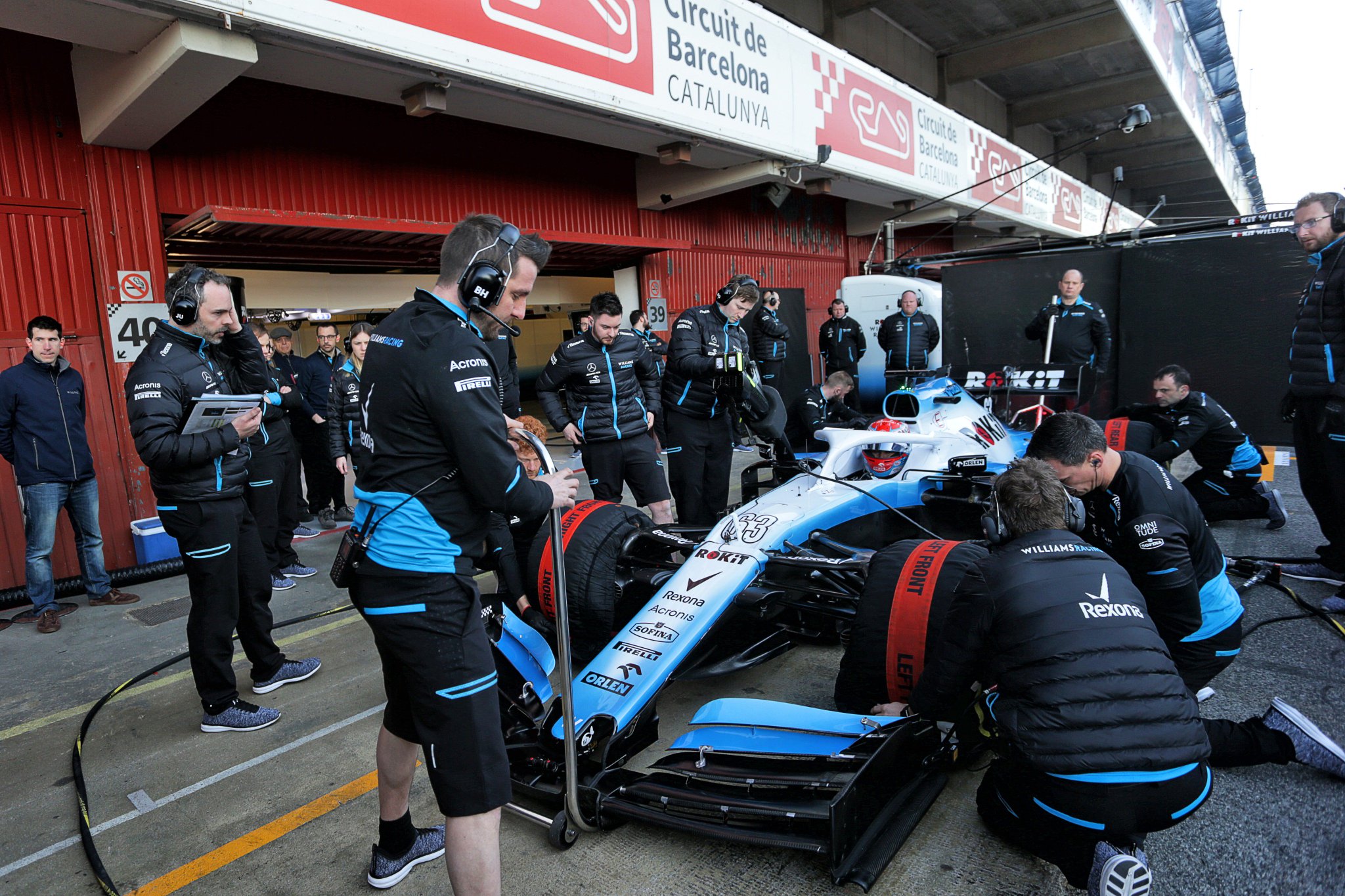 Williams F1 - 2nd Test. 2019.