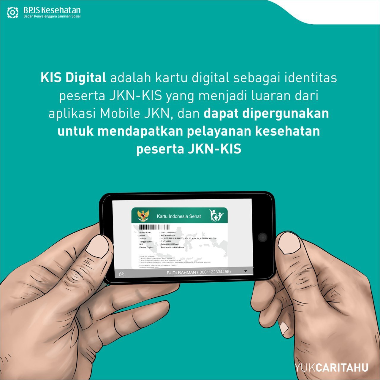 BPJS Kesehatan RI on Twitter: "Salah satu fitur aplikasi mobile JKN adalah adalah KIS Digital ...