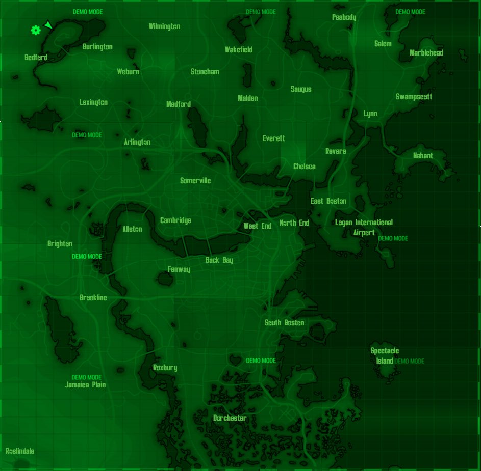 The Divide Fallout Map