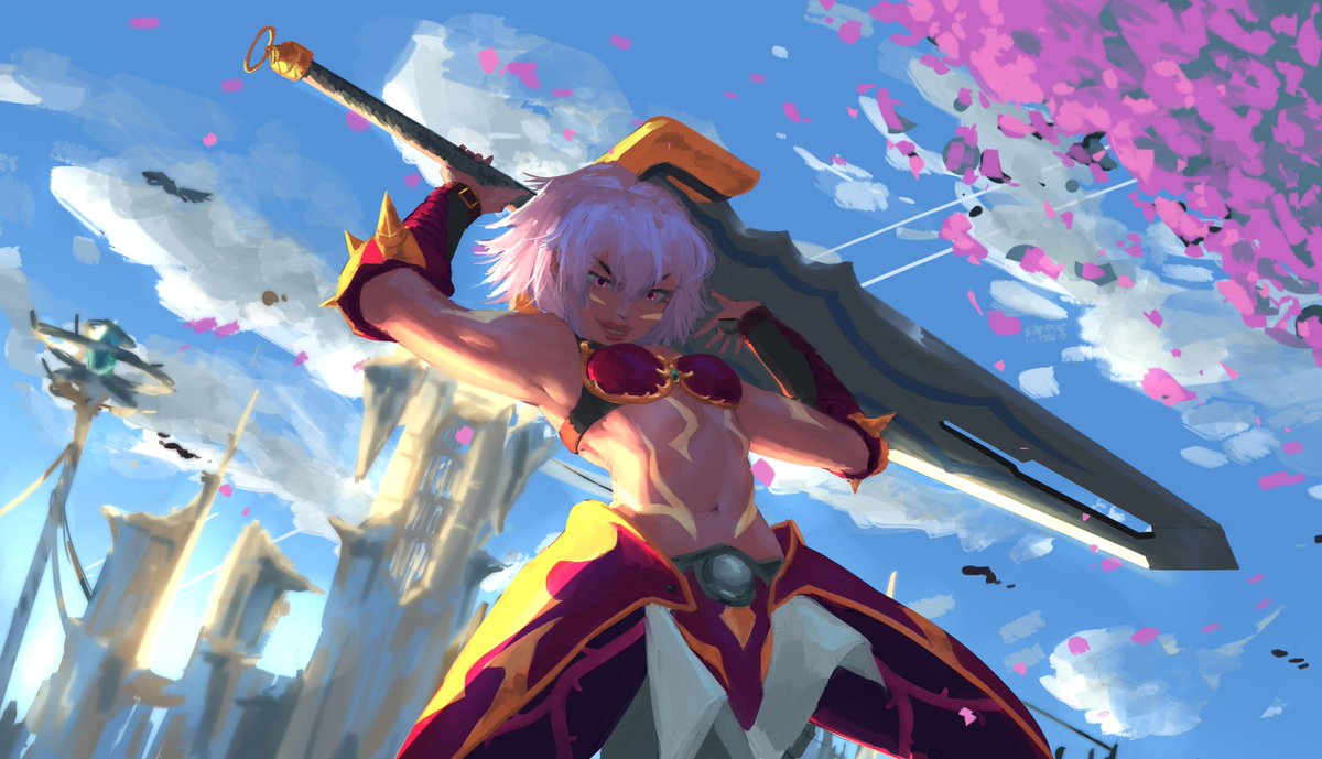 BAN1-BAN1(commissions open!) on Twitter: "quick illust of Black Rose from the .hack series!!! # ...