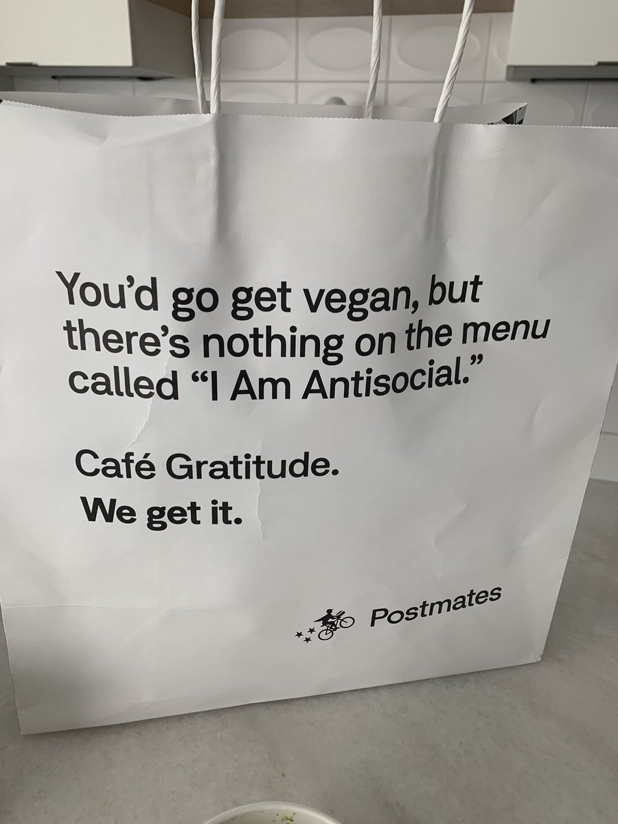 Today’s mood is this Postmates bag Alexis Ren @alexisren
