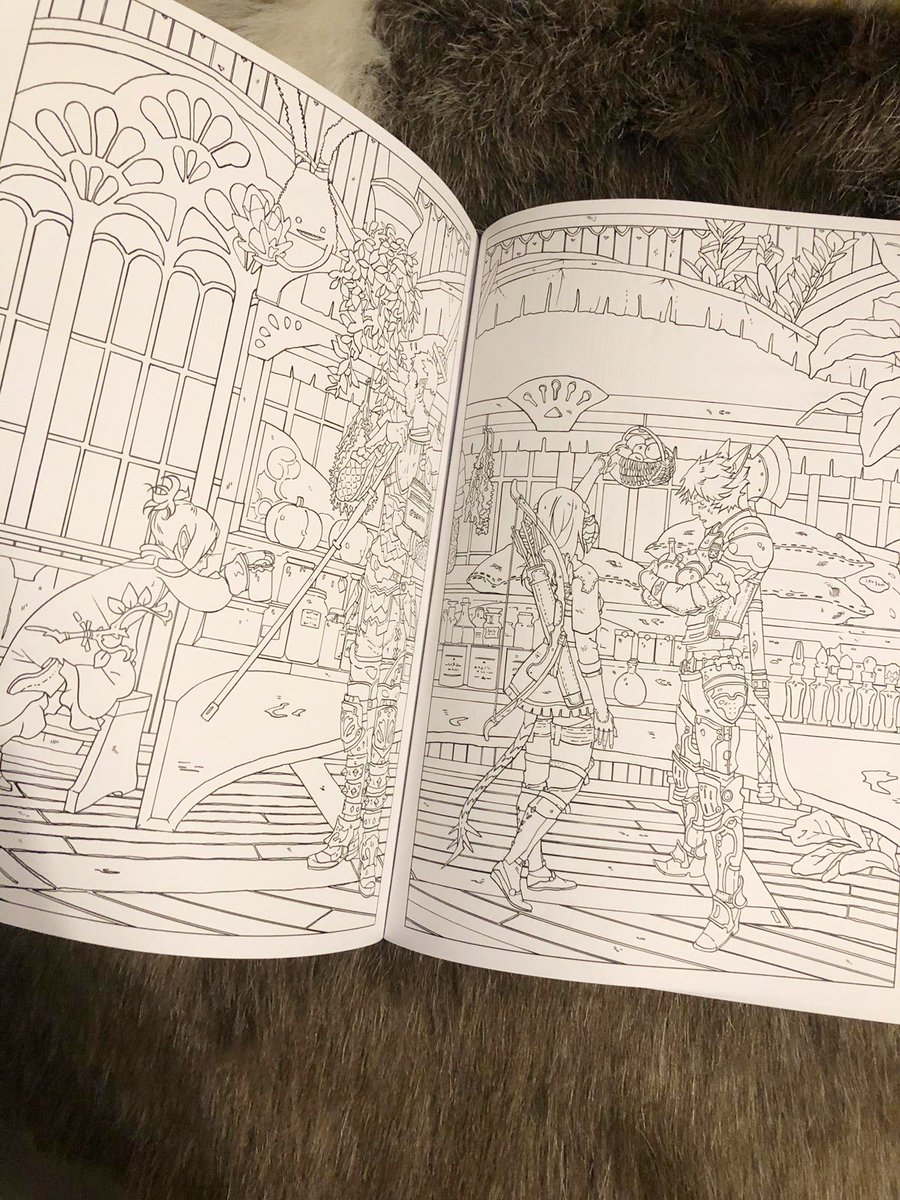 「Working on putting together my coloring book "Color Me Intri」Cassandra ...