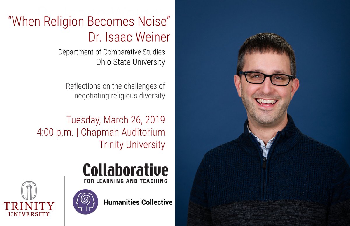 When Religion Becomes Noise w/ Dr. Isaac Weiner @TrinityU ...